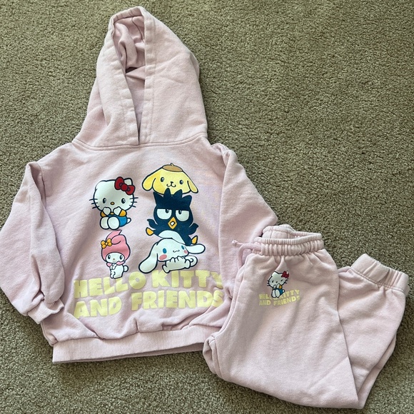 Zara | Matching Sets | Zara Hello Kitty Sweat Set | Poshmark